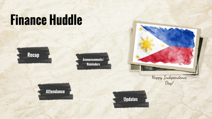 Finance Huddle June 10, 2022 by on Prezi