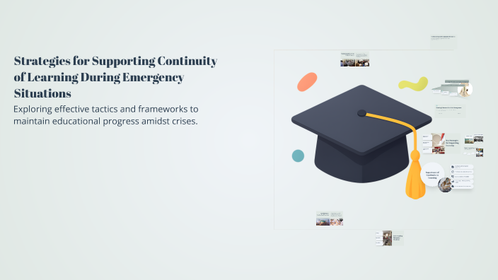 Strategies for Supporting Continuity of Learning During Emergency ...