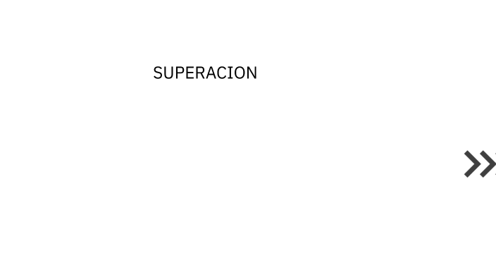 SUPERACIÓN Es la actitud de procurar mejorarse a uno mismo y avanzar en ...
