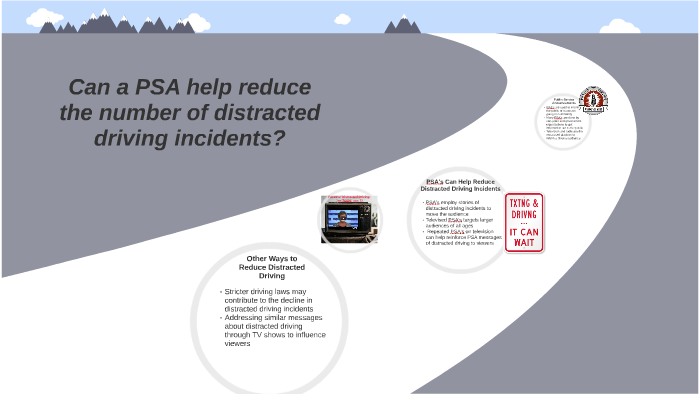 7.09 Can a PSA help reduce the number of distracted driving incidents ...