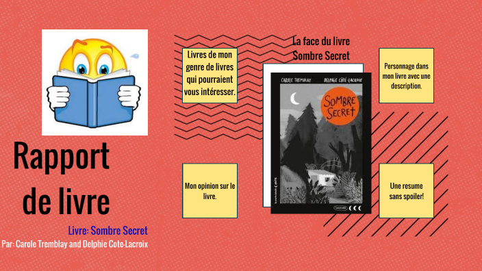 Sombre Secret-Rapport de livre by YOUSSEF BENANI on Prezi