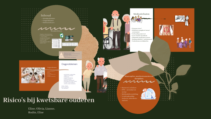 Risico's bij kwetsbare ouderen by Elise Brink on Prezi
