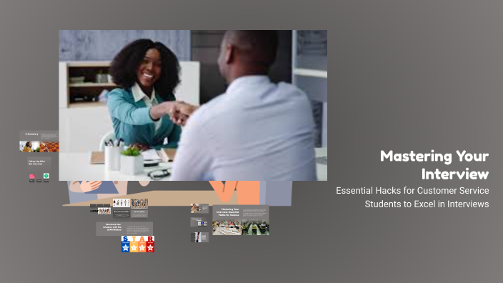 Mastering Your Interview by Teconna Vivians on Prezi