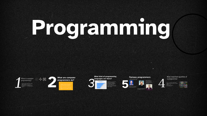 Computer Programming by Bence Faragó on Prezi
