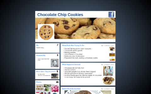 Chocolate Chip Cookies by Meredith Poling on Prezi