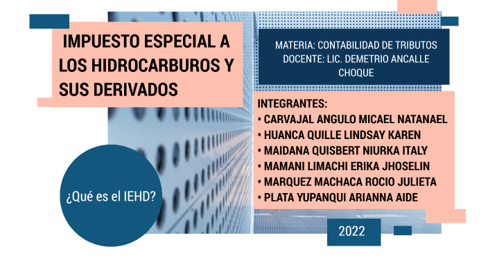 GRUPO 7 IEHD presentacion by Carvajal Angulo Micael Natanael on Prezi