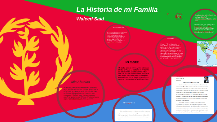 La Historia De Mi Familia By