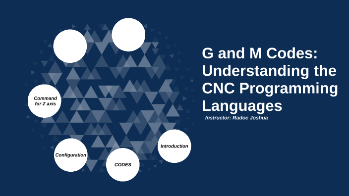 MT211-G and M Codes: Understanding the CNC Programming Languages by Joshua Radoc on Prezi