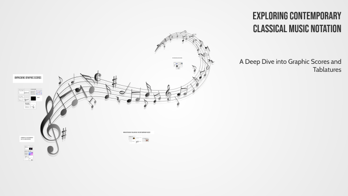Exploring Contemporary Classical Music Notation by Lidia Kućmierz on Prezi