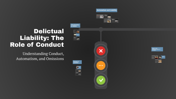 Delictual Liability: The Role of Conduct by luyanduthando mabele on Prezi