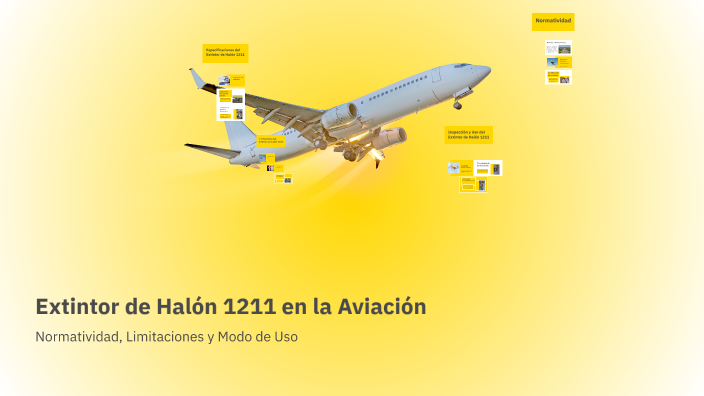 Extintor de Halón 1211 en la Aviación by Maria Fernanda on Prezi