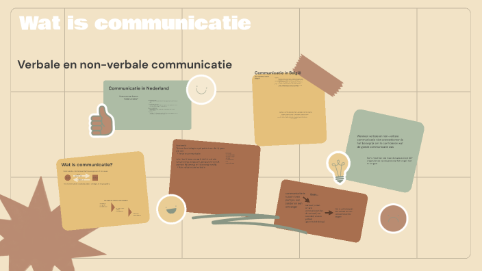 Verbale en Non-Verbale Communicatie by Leanne Hannewijk on Prezi
