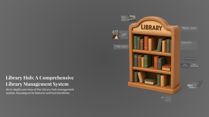 Library Hub: A Comprehensive Library Management System by Dhruva Sagar ...