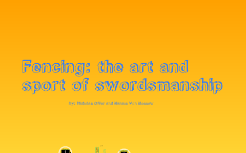 Fencing in the Elizabethan Era by Nicholas Offer on Prezi