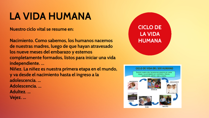 LA VIDA HUMANA by JOSE LUIS DUCHI CARRILLO on Prezi