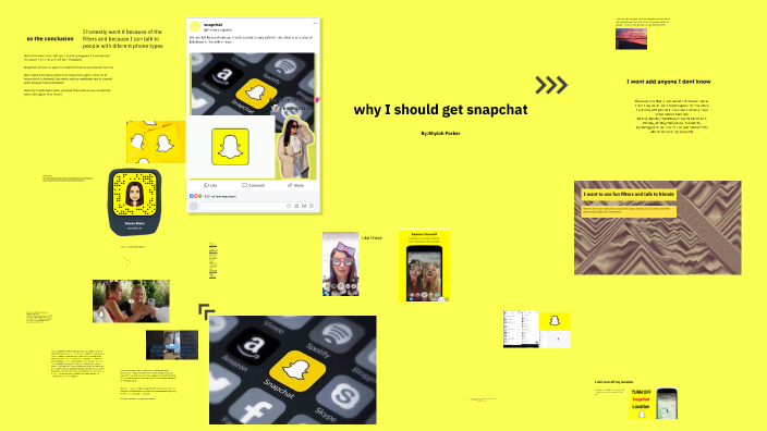 snapchat by Shyloh parker on Prezi