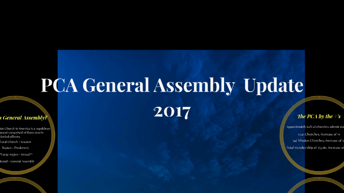 PCA General Assembly Update by Michael Dixon on Prezi