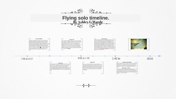 flying solo timeline. by Ashley Warde on Prezi