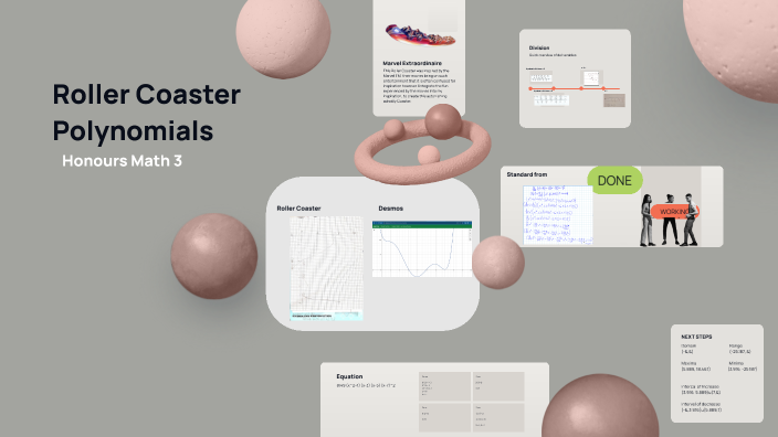 Math Infograph Roller Coaster Equation by Abdulhamid Dauda on Prezi