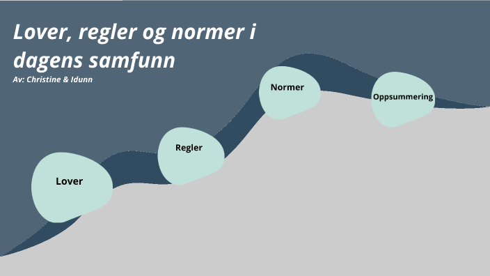 Lover, regler og normer i dagens samfunn by Christine Johansen on Prezi