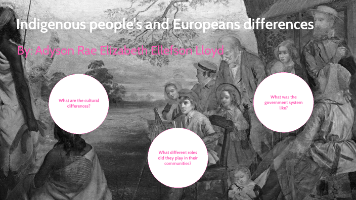 Indigenous people's and Europeans differences by adyson lloyd on Prezi