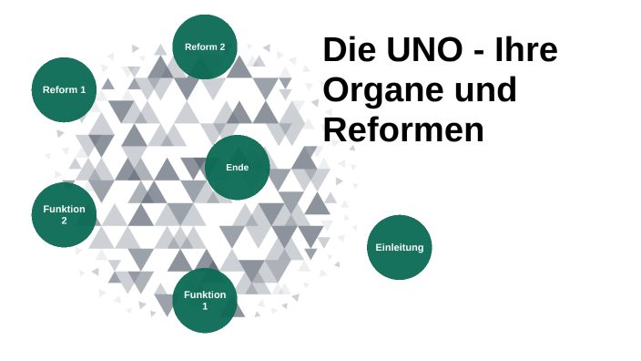 Die UNO - Ihre Organe und Reformen by Kira Berger on Prezi