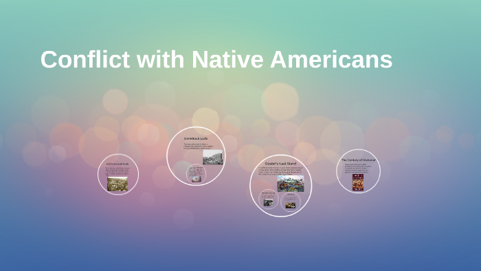 Conflict with Native Americans by on Prezi