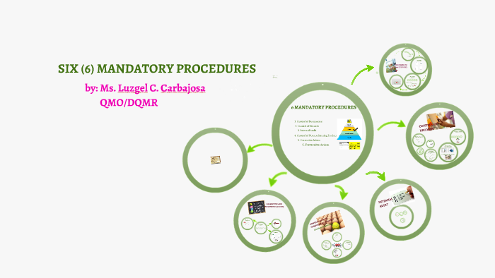 The 6 Mandatory Procedures of ISO 9001:2008 by Gel Carbajosa on Prezi