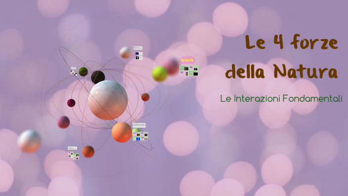 Le Interazioni Fondamentali by Wera Di Cianni on Prezi