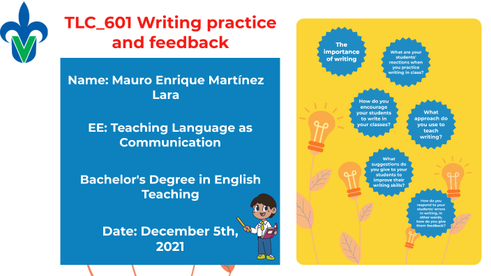 TLC_601 Writing practice and feedback by Mauro Enrique Martínez Lara on ...