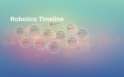 Robotics Timeline by Elizabeth Rouse on Prezi