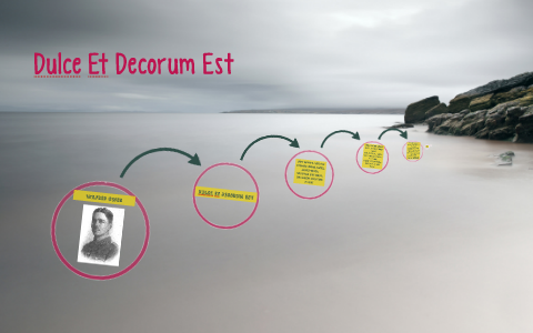 Dulce Et Decorum Est by Asa Cadwallader on Prezi