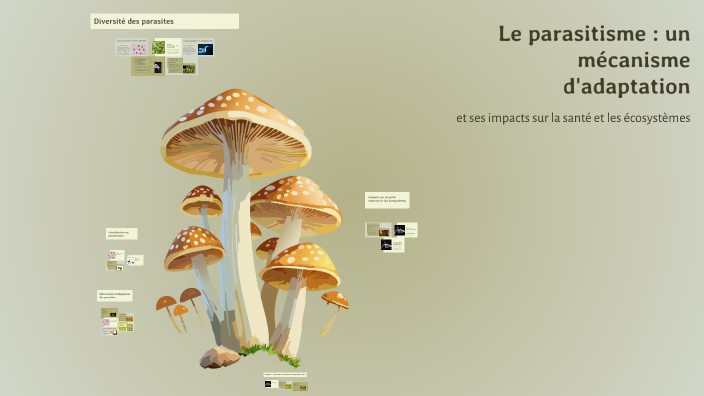 Le parasitisme : un mécanisme d'adaptation by . . on Prezi
