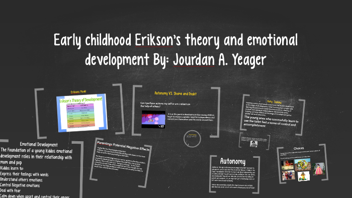 Early childhood – Erikson’s theory and emotional development by Jourdan ...