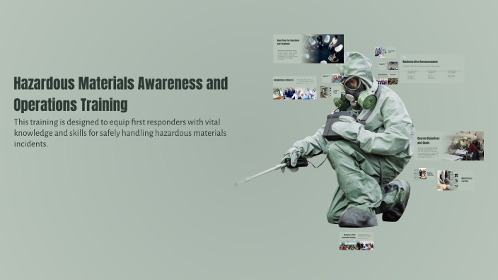 Hazardous Materials Awareness and Operations Training by Mario Lujan on ...