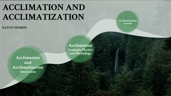 BIOL225 - Project 1: Acclimation and Acclimatization by Kayley Hussein ...
