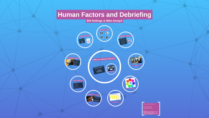 Human Factors and Debriefing by Mike Akroyd on Prezi