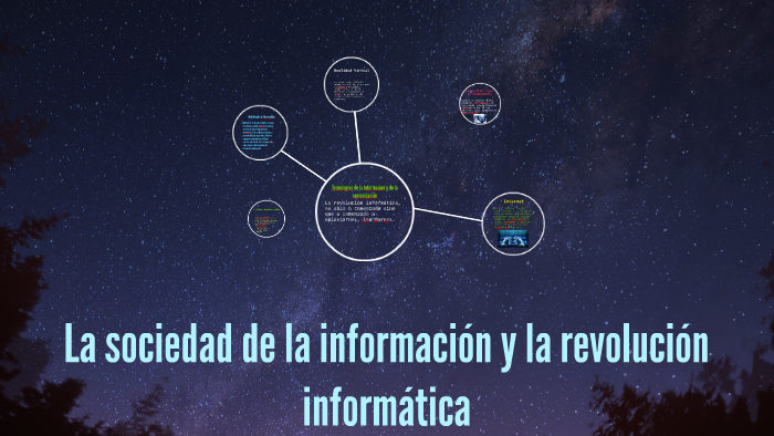 La sociedad de la información y la revolución informática by Ruben ...