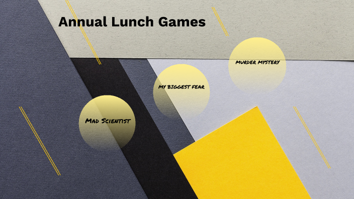 Annual Lunch Games Proposal by Aizat Raof on Prezi