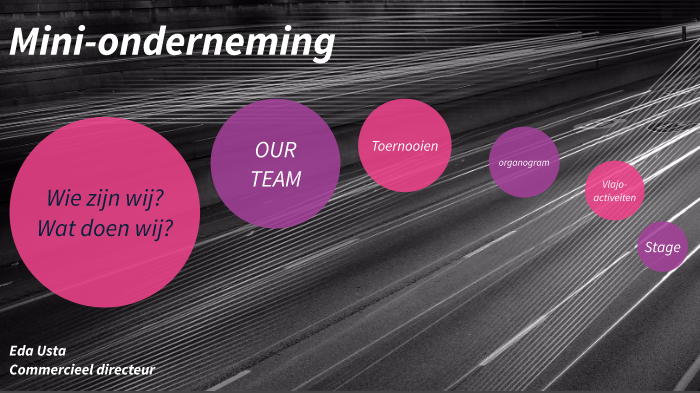 Taak mini-onderneming by eda usta on Prezi