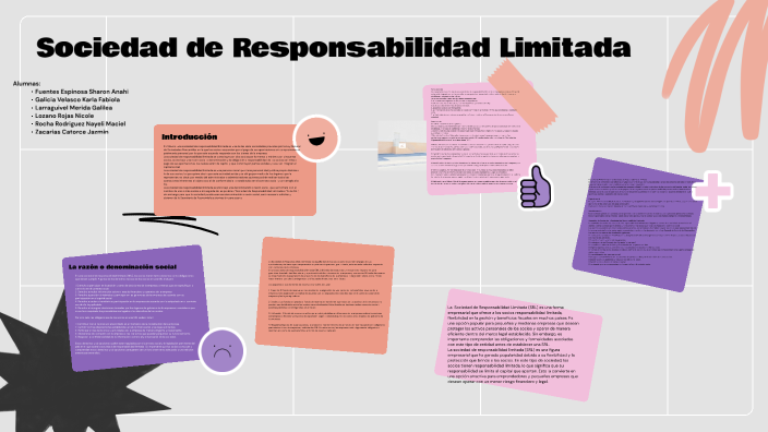 Sociedad de Responsabilidad Limitada by galillea larraguivel on Prezi