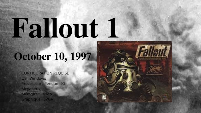 Fallout Game Release Timeline by oliver seagrim on Prezi