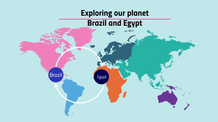 Egypt and Brazil by Alex Gonzalez
