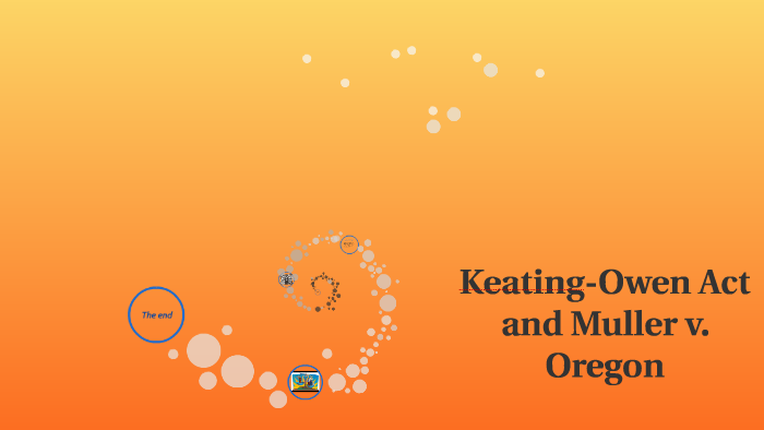 Keating-Owen Actand Muller v. Oregon by Carmen Blair