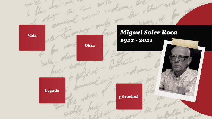 PEDAGOGÍA - Miguel Soler Roca by tamara serna on Prezi