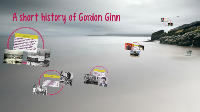 The short history of Gordon Ginn by Ian Ginn on Prezi