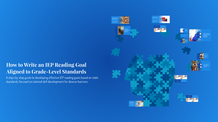 How to Write an IEP Reading Goal Aligned to Grade-Level Standards by ...