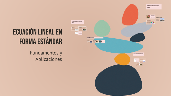 ECUACIÓN LINEAL EN FORMA ESTÁNDAR by Génesis Apunte on Prezi