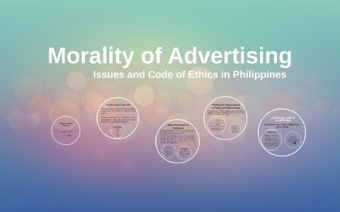 Morality of Advertising by JP Dimalibot on Prezi