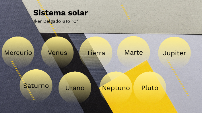 Sistema solar by IKER ELIAN DELGADO ANRANGO on Prezi
